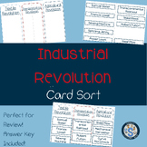 Industrial Revolution Card Sort - TPT