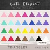 TRIANGLES : 2D Shapes Clipart, Geometry Clip Art - TPT