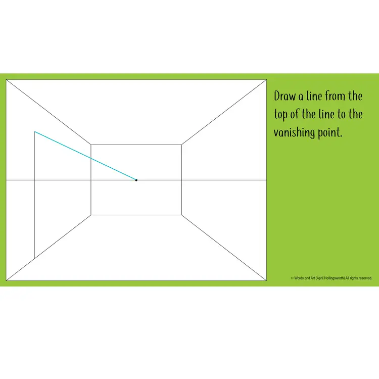 Forsaken Spaces Fun One Point Perspective Drawing Art Lesson Middle ...