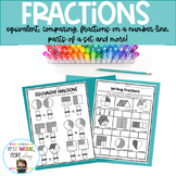 Fraction Worksheets | Number Lines | Comparing | Equivalent - TPT