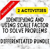 Identifying Scale Factor | Using Scale Factor To Solve Problems Bundle ...