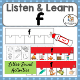 Learn /f/ Sound-letter Activities - Auditory Bombardment - Speech ...