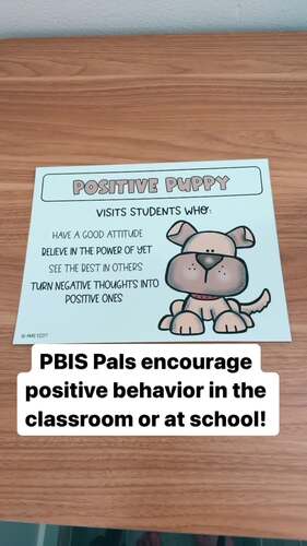 PBIS Pals | Pet Theme Pack | Classroom Decor Behavior Management System ...