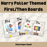 Harry Potter First-Then Board (Office Paper) - TPT