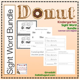 Sight Word Bundle - Donuts - TPT