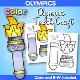 Summer Olympics 2024 | Olympic Torch Craft | Bulletin Board Olympic ...