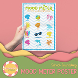 Mood Meter | Printable Sign | Beach Themed Office Decor - TPT
