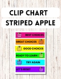 STRIPED APPLE CLIP CHART - TPT