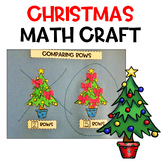 Christmas Math Craft Comparing Numbers Activity: Bows On Christmas ...