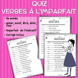 French Verb Conjugation Quiz 4th Grade / Quiz Conjugaison Verbes ...