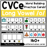 Long O CVCe Word Building Practice | Long Vowel CVCE Practice - TPT