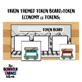 Train Themed Token Board/Token Economy (3 Tokens) - Visual Support - TPT