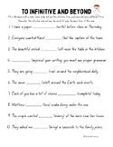 Infinitives & Infinitive Phrases- To Infinitive & Beyond - Middle ...
