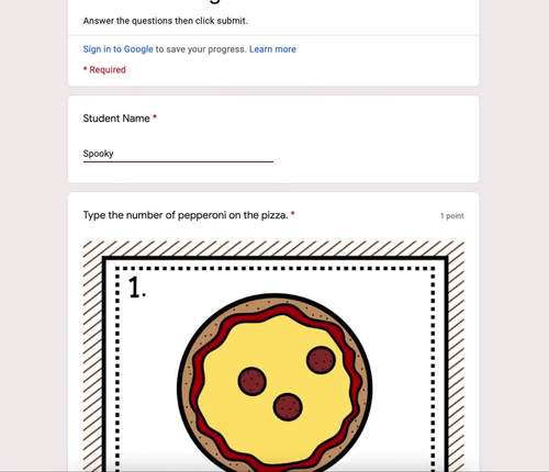 Pepperoni Pizza Counting To 20 Task Cards For Preschool And ...