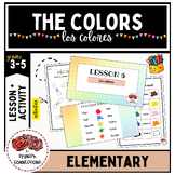 The Colors (Los Colores)- LESSON 6 ELEMENTARY - TPT
