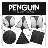 Penguin | 2D Shapes Puzzles - TPT