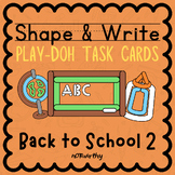 Back To School 2 Play-Doh Task Cards: Fine & Visual Motor OT ...