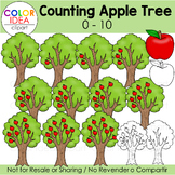 Counting Apple Tree Clipart - TPT