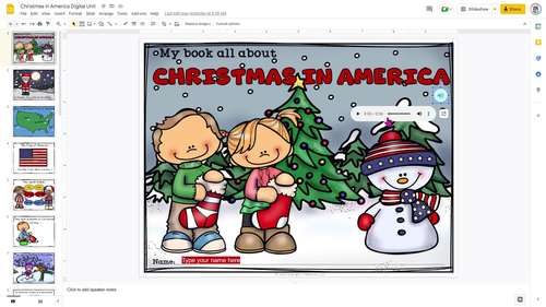 Christmas Around The World BUNDLE Digital Units For Early Readers ...