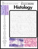 Histology Word Search | Tissue Types | Anatomy & Physiology ...