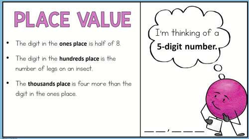 4th Grade Math Place Value Review - Editable PowerPoint Lesson And ...