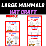 Bundle Hat Craft: Large Mammals Coloring Activity! - TPT