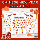 Chinese New Year 2025,counting Number,look And Find,math Worksheets ...