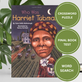 Who Was Harriet Tubman? Comprehension Test + Crossword Puzzle + Word ...